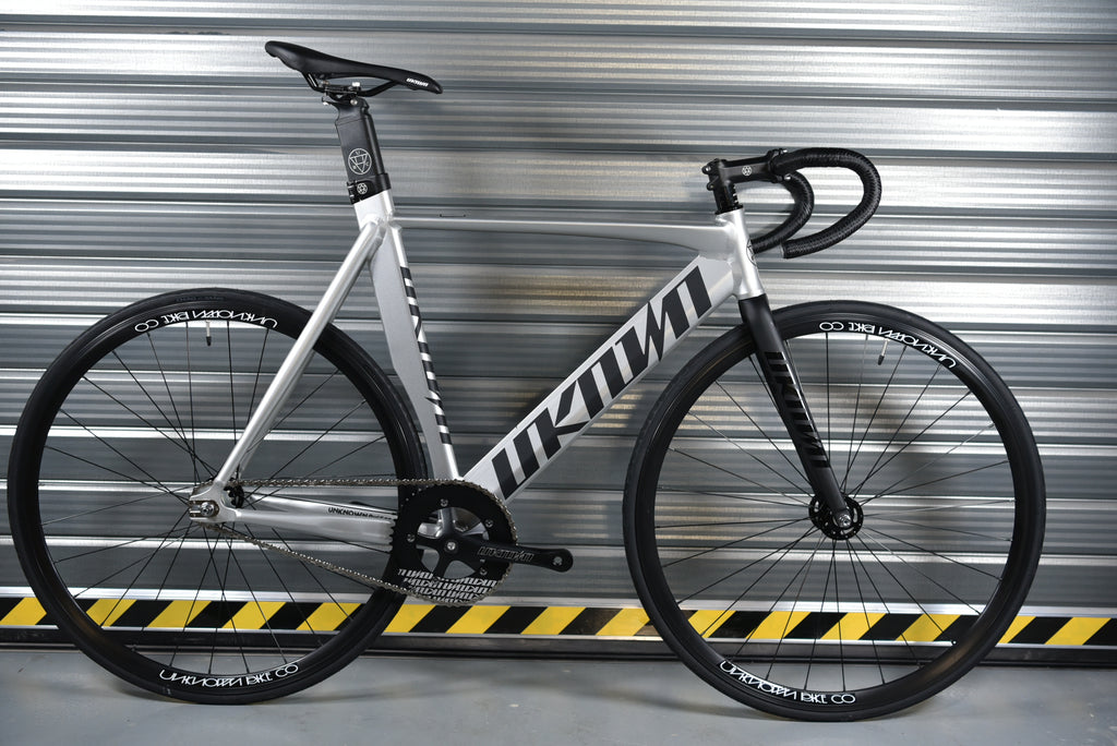 UNKNOWN SINGULARITY SILVER FIXED GEAR | Complete Bicycle | Unknown ...