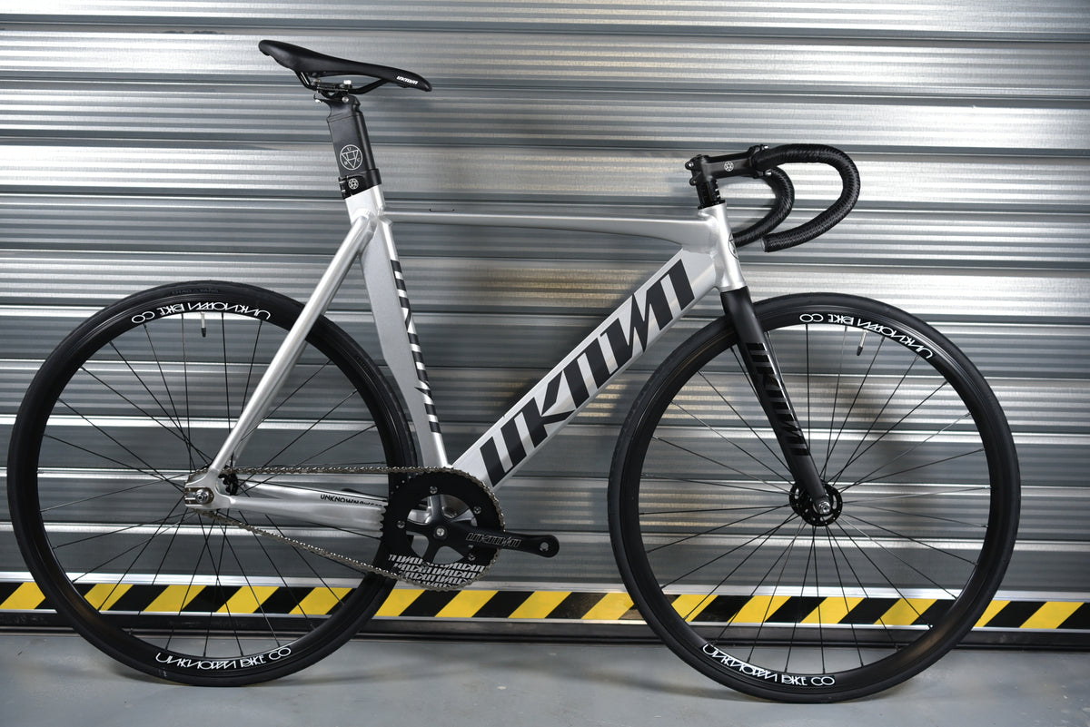 UNKNOWN SINGULARITY SILVER FIXED GEAR | Complete Bicycle | Unknown ...