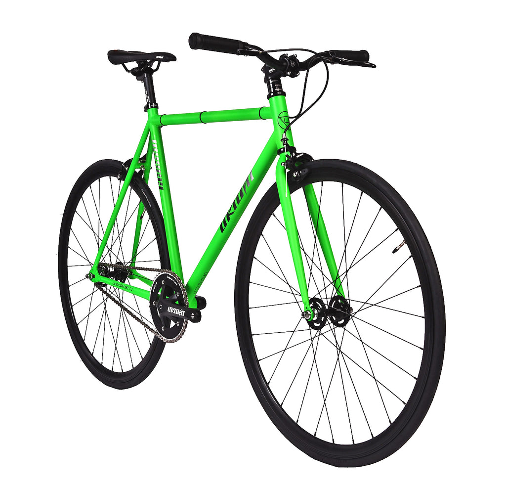 Unknown SC-1 Green 4130 Cromo Fixie | Complete Bicycle – Unknown Bikes ...
