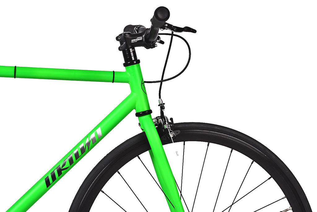 UNKNOWN SC-1 GREEN 4130 CROMO FIXIE | COMPLETE BICYCLE – Unknown Bikes ...