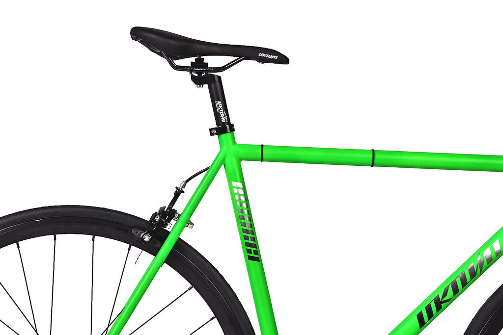 Unknown SC-1 Green 4130 Cromo Fixie | Complete Bicycle – Unknown Bikes ...