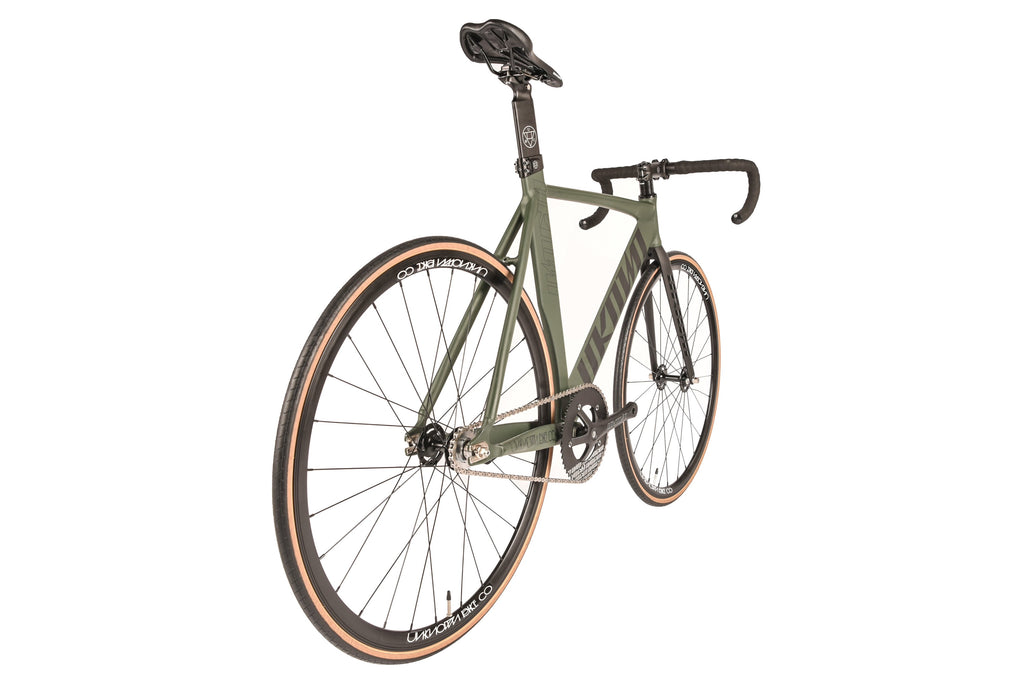 UNKNOWN SINGULARITY ARMY GREEN FIXED GEAR | COMPLETE BICYCLE – Unknown ...