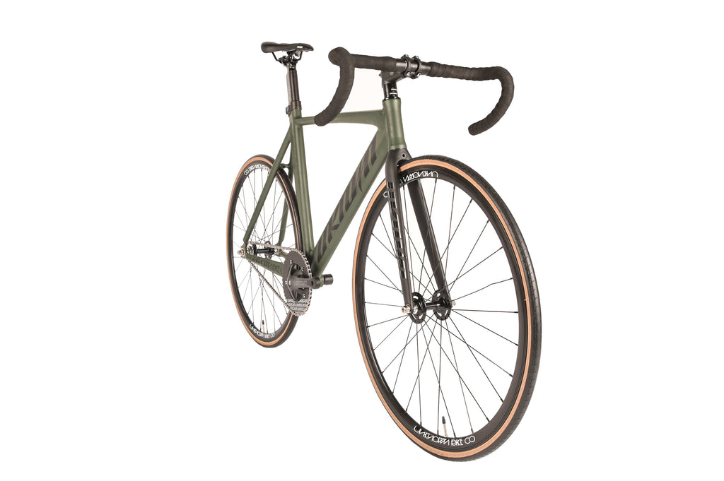 UNKNOWN SINGULARITY ARMY GREEN FIXED GEAR | COMPLETE BICYCLE – Unknown ...